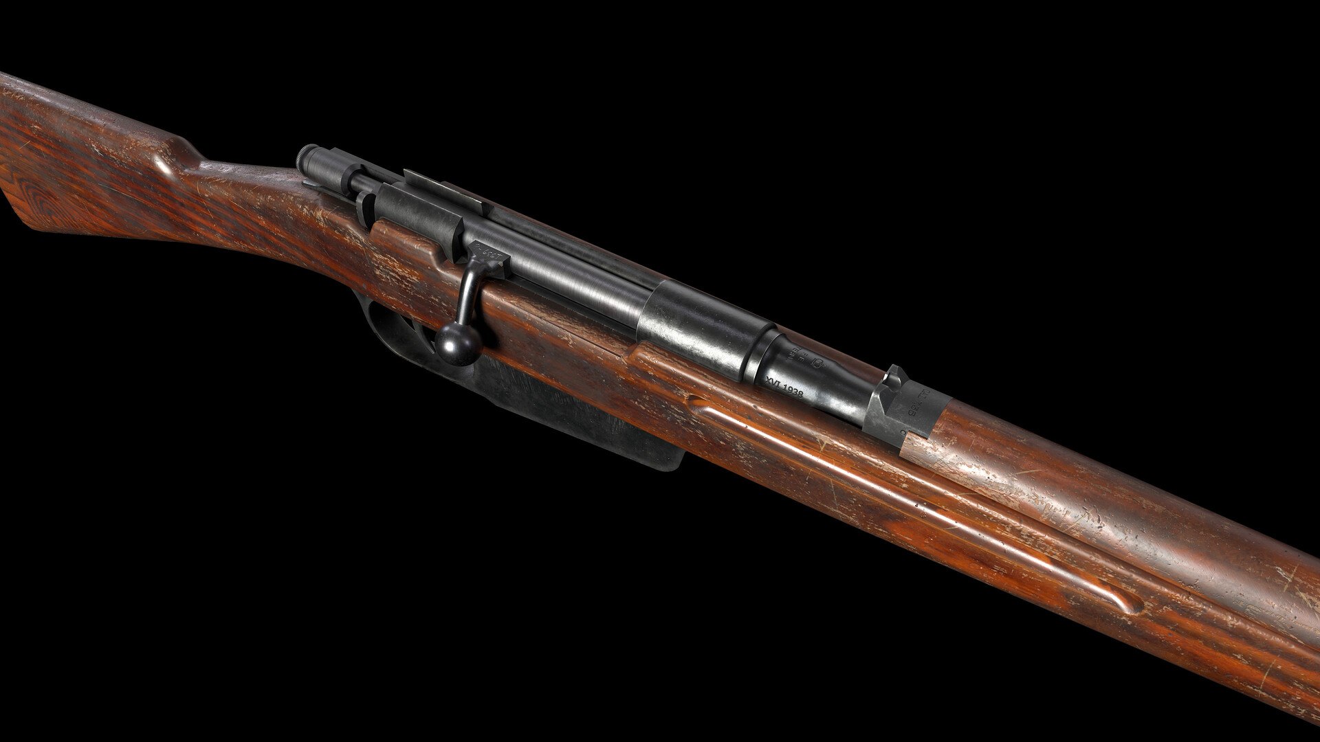 3D Carcano M38 - TurboSquid 1643940
