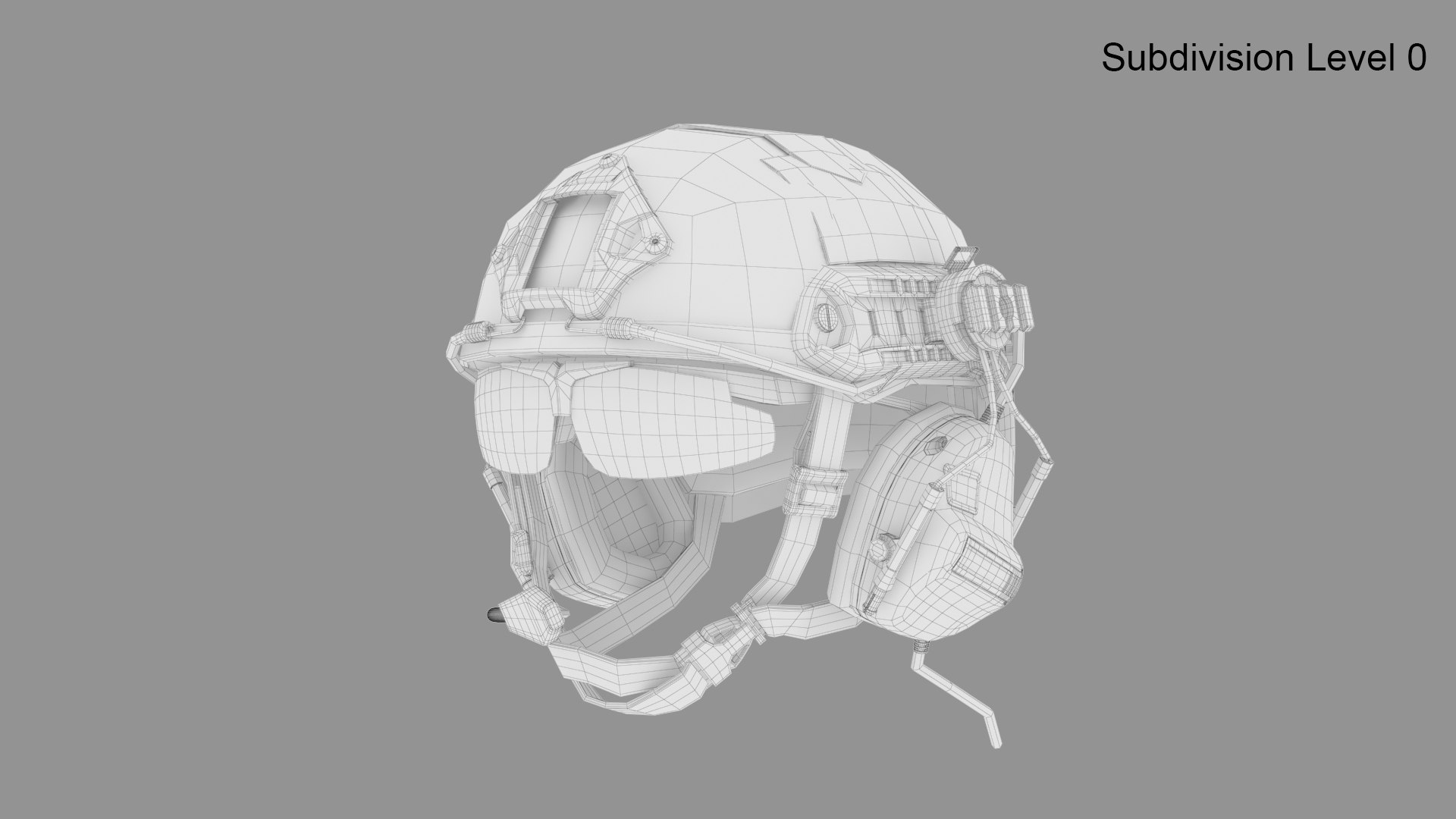 Tactical Helmet 3D Model - TurboSquid 1831951