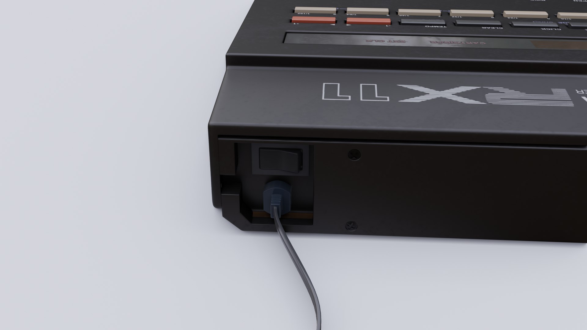 Yamaha Rx11 Digital 3D Model - TurboSquid 1690517