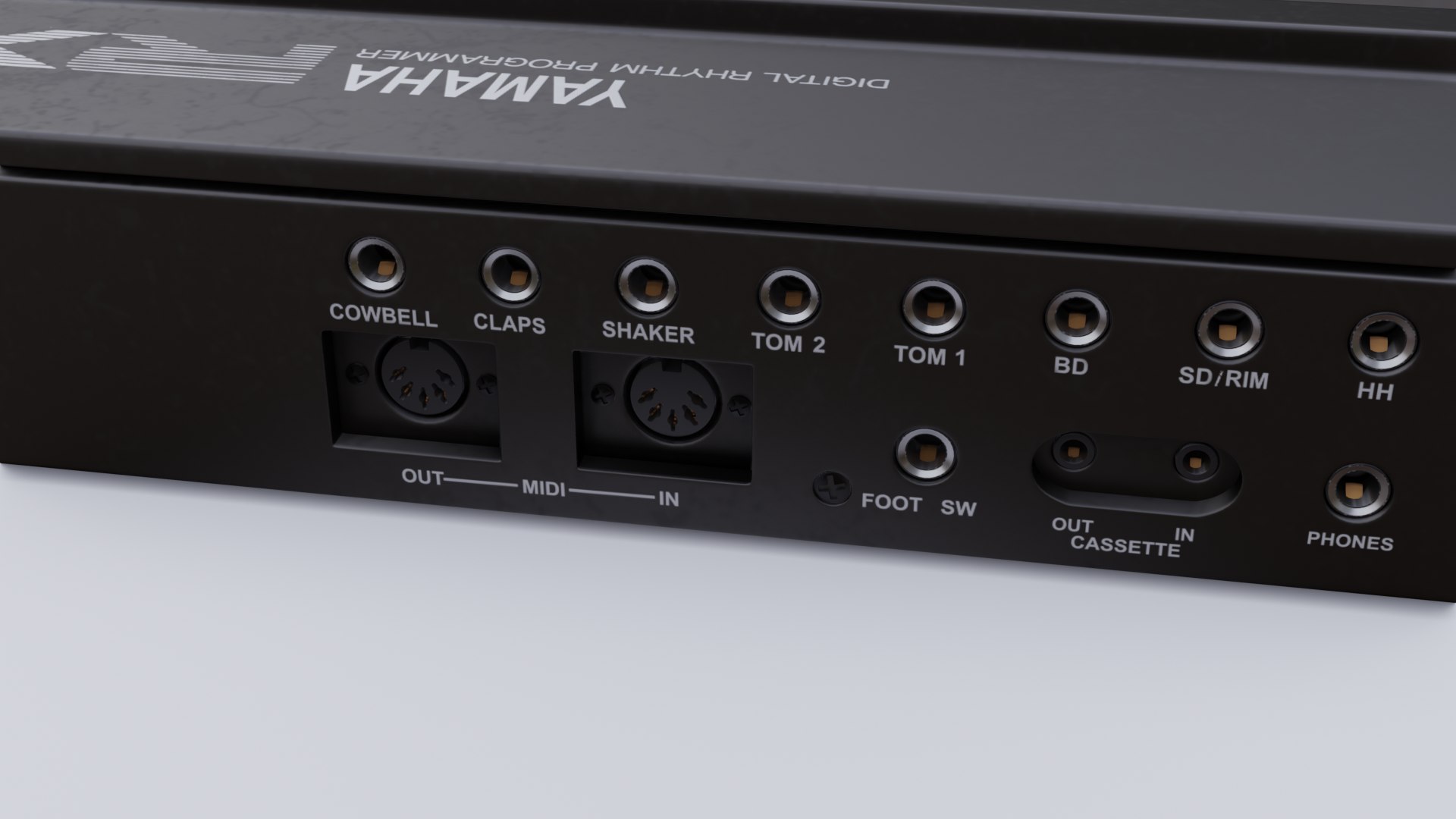 Yamaha Rx11 Digital 3D Model - TurboSquid 1690517