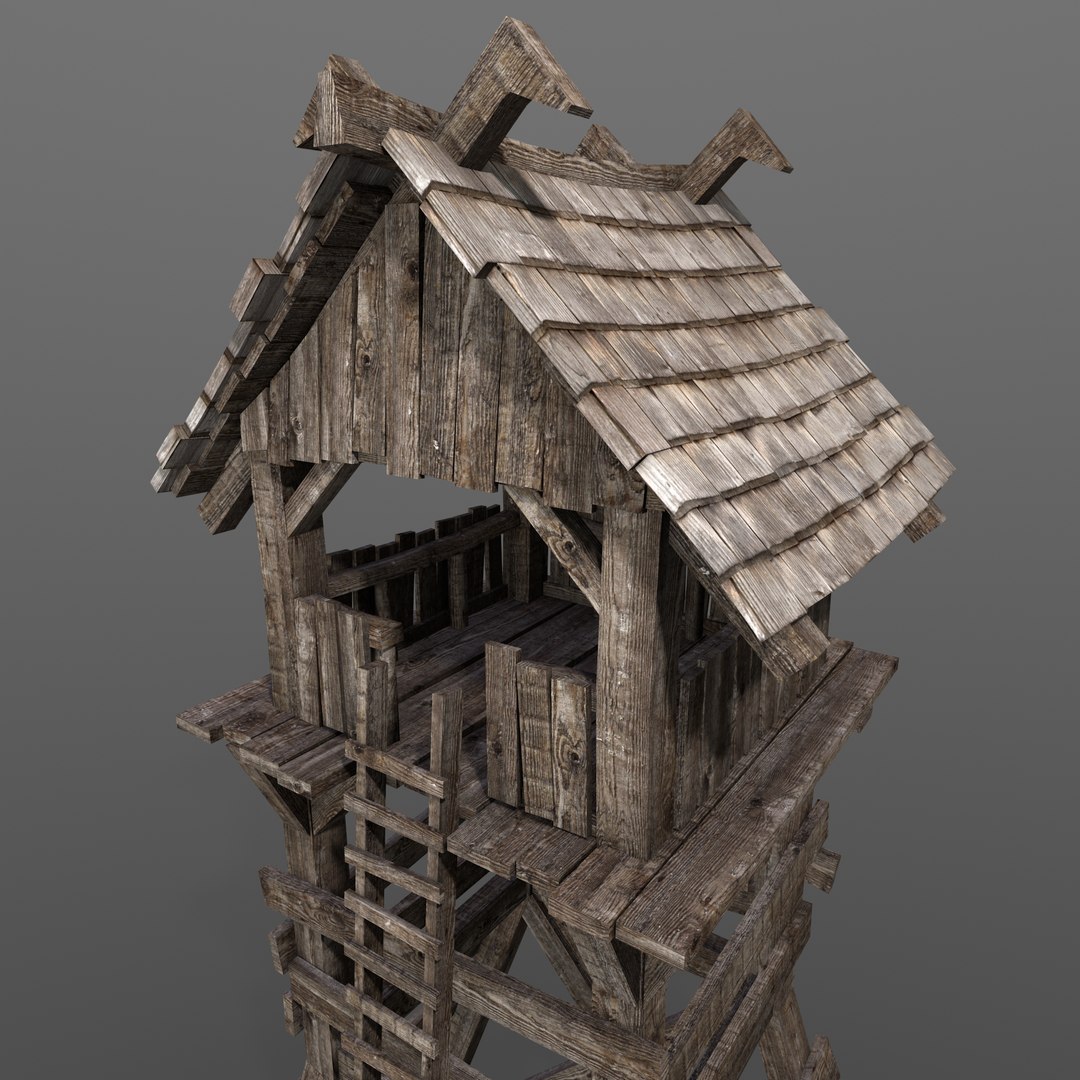 Obj Medieval Guard Tower