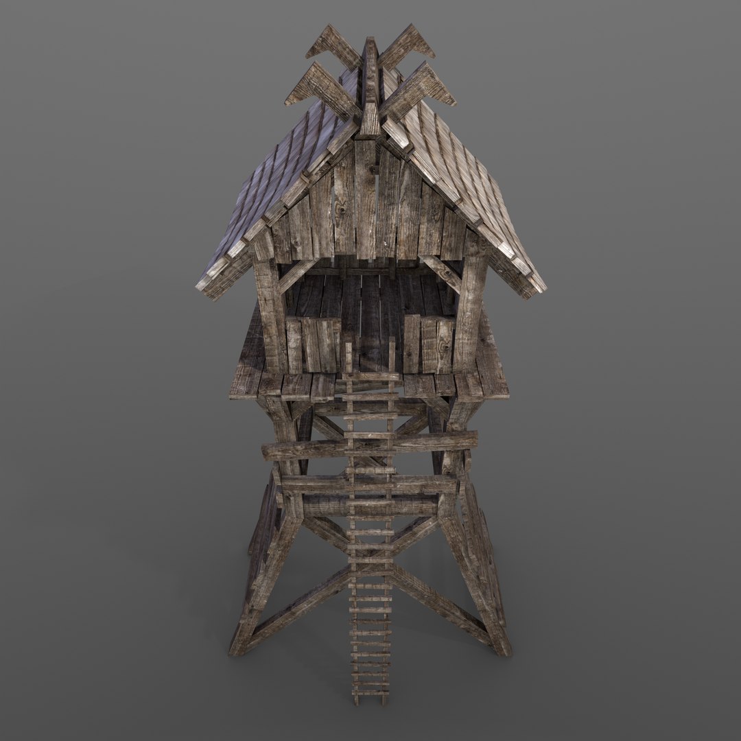 Obj Medieval Guard Tower
