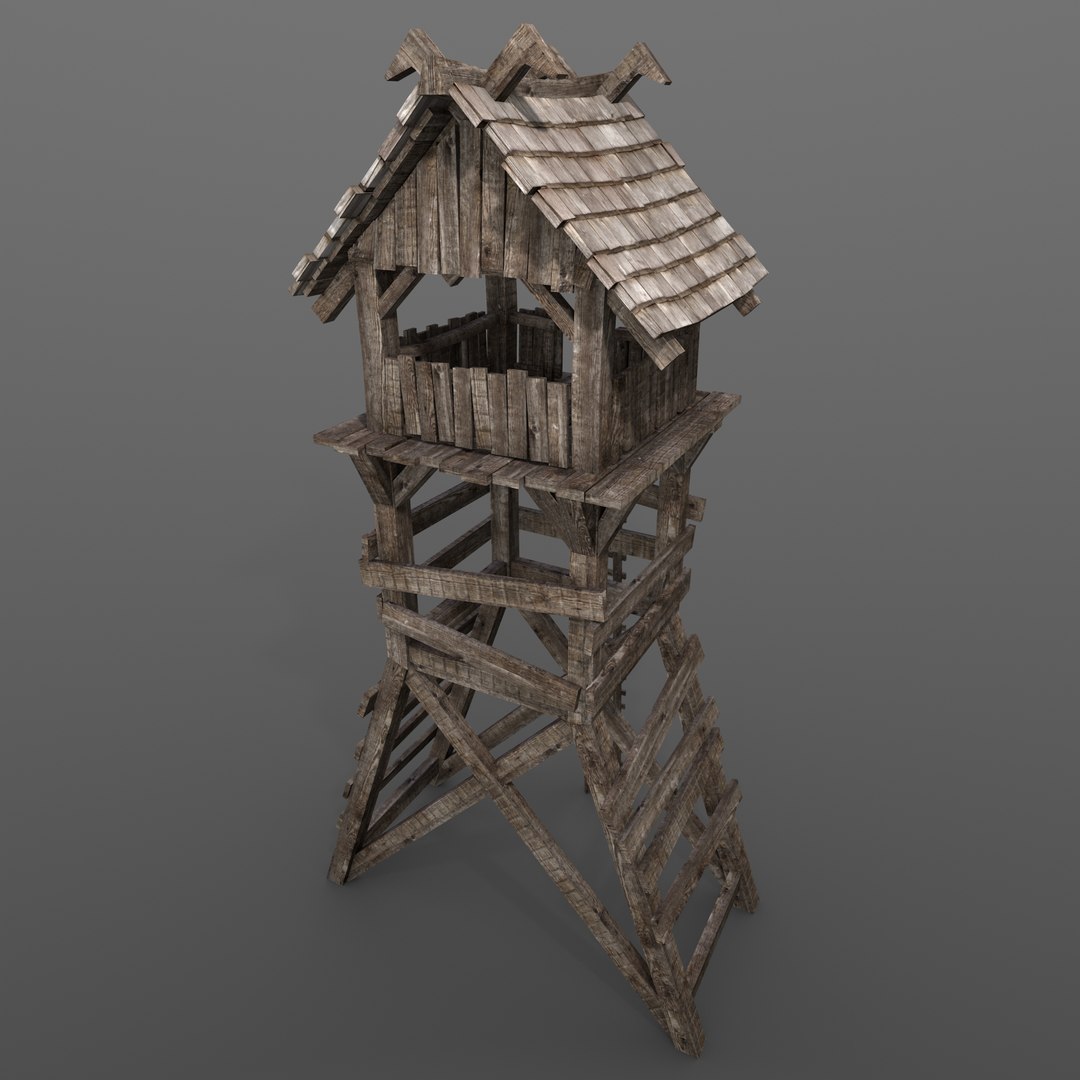 Obj Medieval Guard Tower