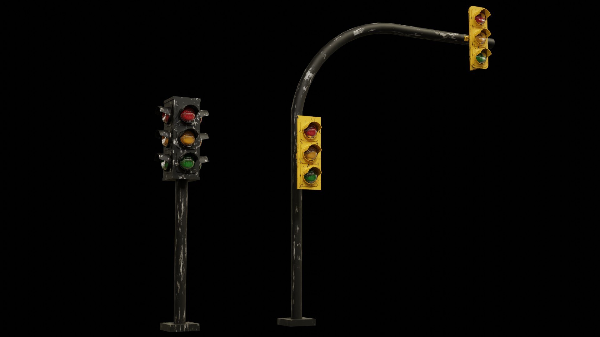 Traffic Light Model - TurboSquid 2042004