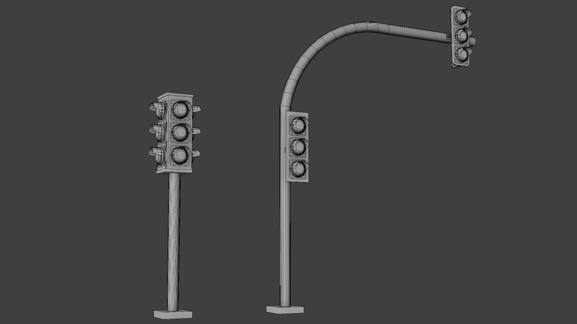 Traffic Light Model - TurboSquid 2042004