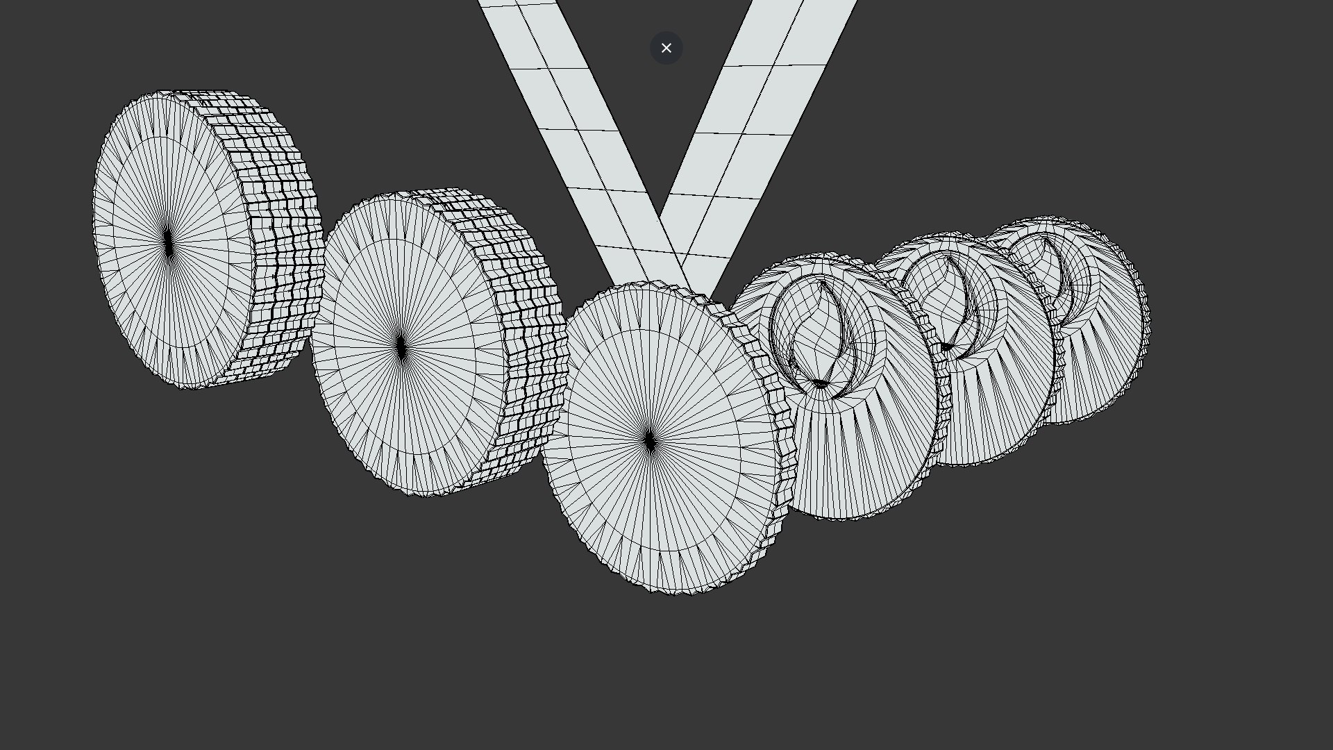 3D Model Paris 2024 Summer Olympics Medals - TurboSquid 2106480