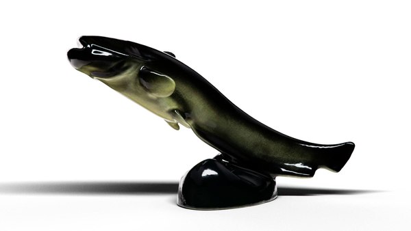 3D catfish ceramics model - TurboSquid 1239733