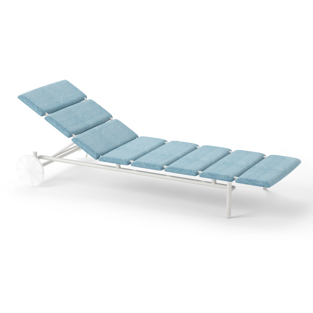 3D Miramar Sun Bed Model - TurboSquid 1832167