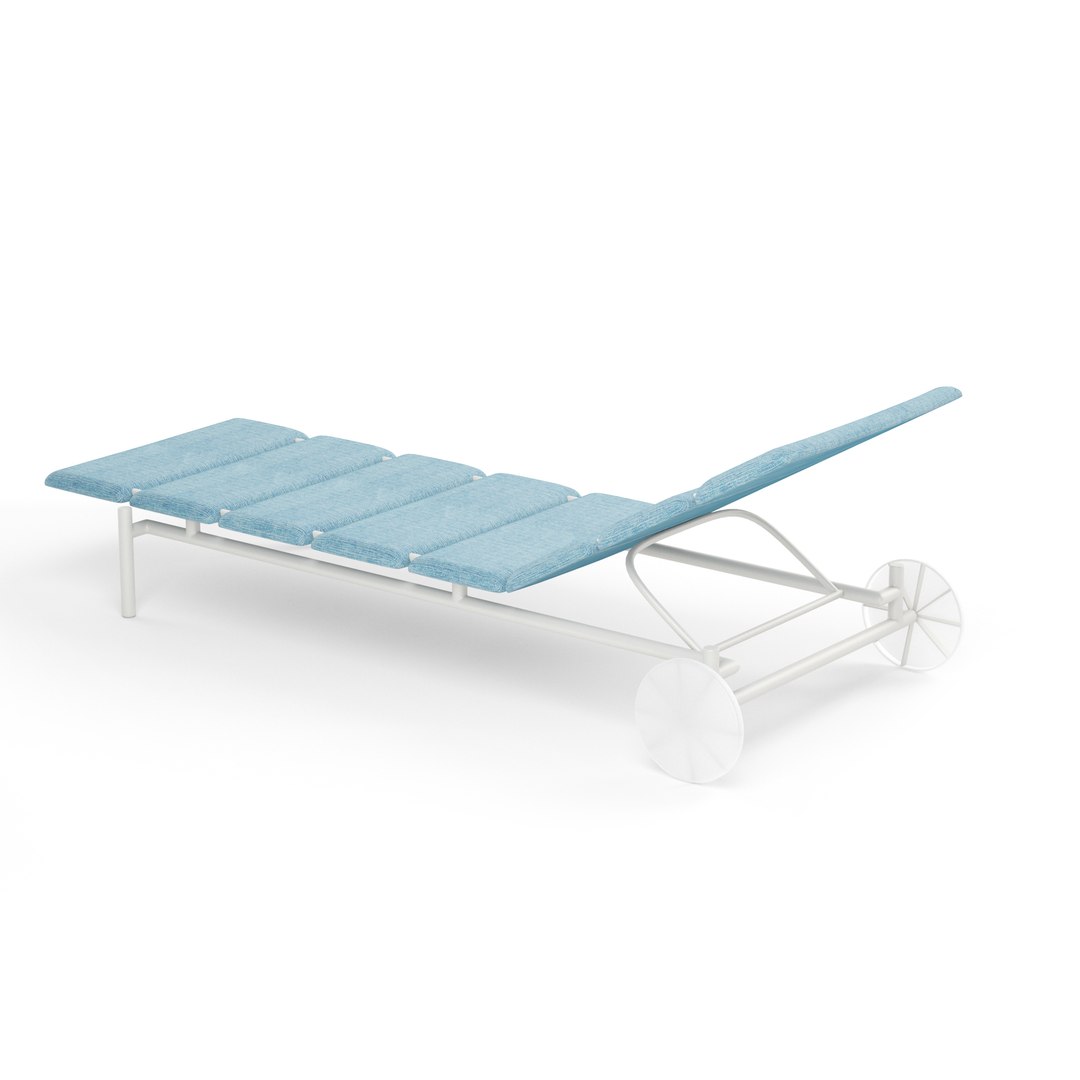 3D Miramar Sun Bed Model - TurboSquid 1832167