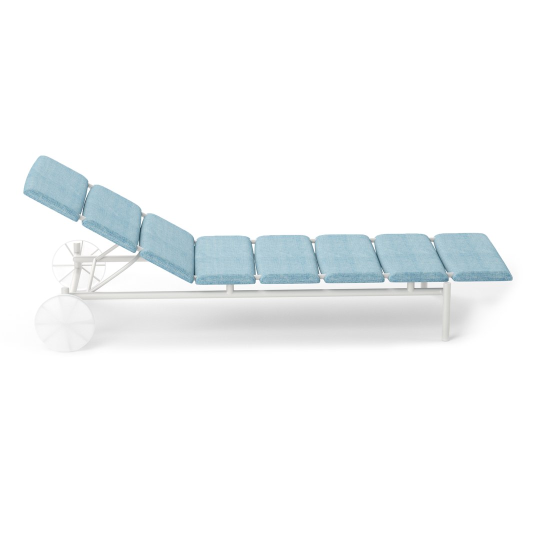 3D Miramar Sun Bed Model - TurboSquid 1832167