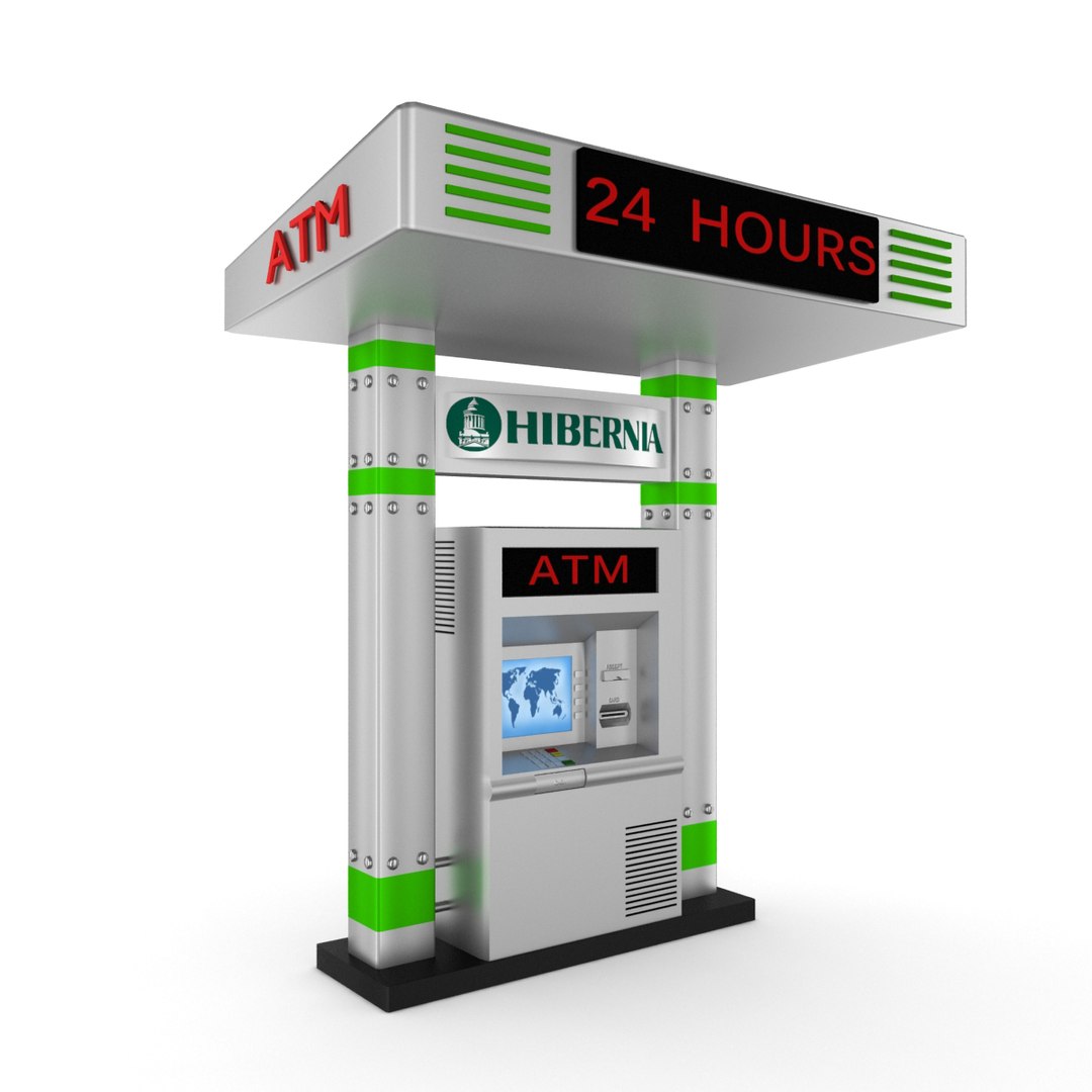 Atm cash machine 3D model - TurboSquid 1234418