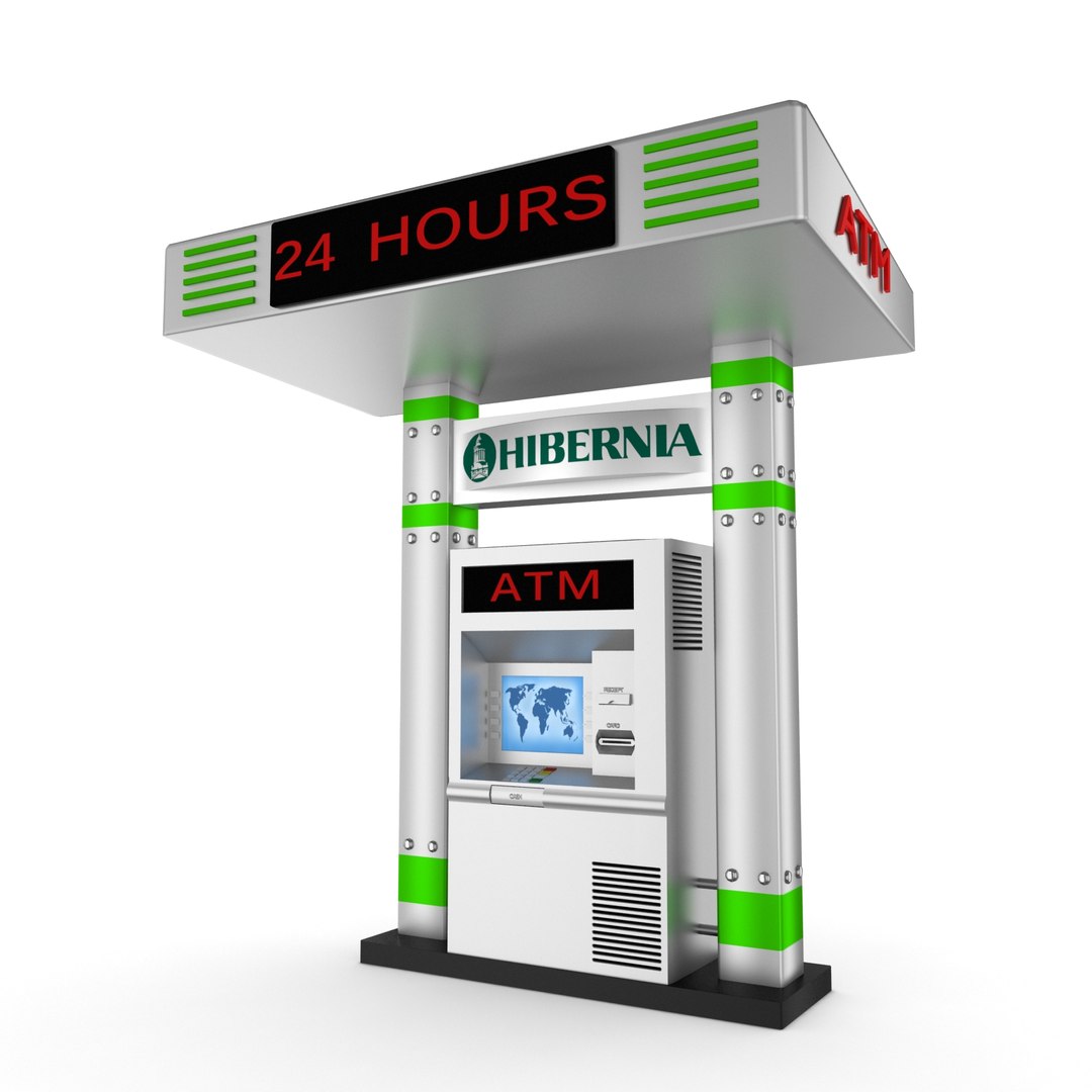 Atm cash machine 3D model - TurboSquid 1234418