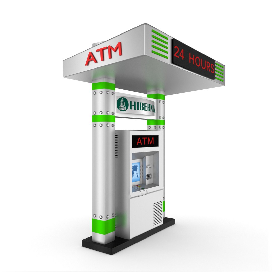 Atm cash machine 3D model - TurboSquid 1234418