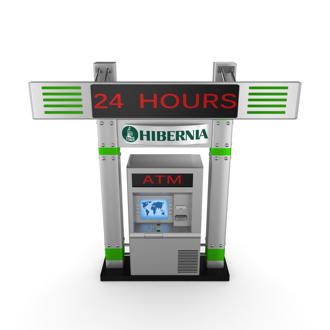 Atm cash machine 3D model - TurboSquid 1234418