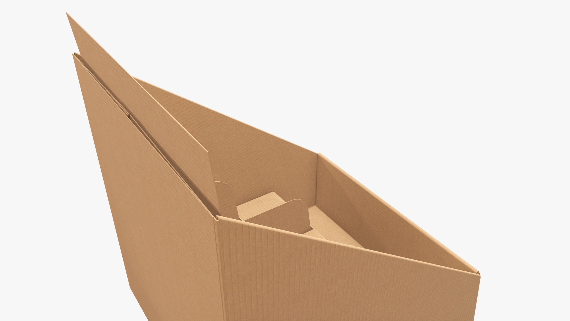 3D display cardboard stand - TurboSquid 1607093