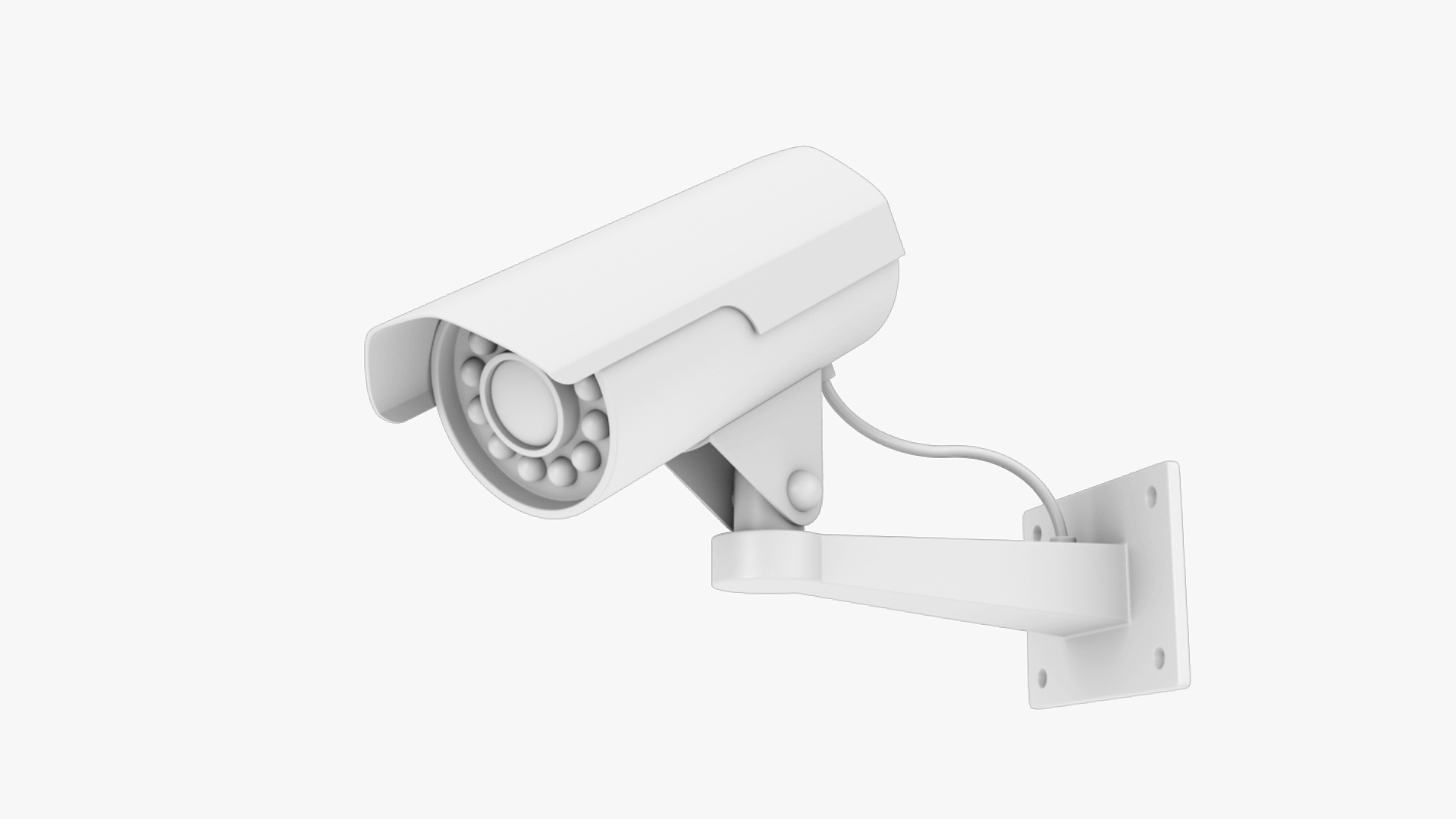 3D External Surveillance Video Cameras Model - TurboSquid 1290531