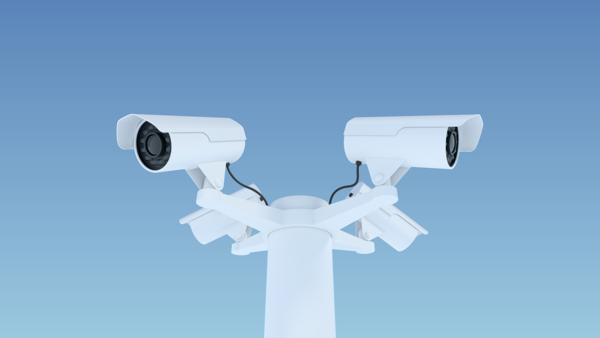 3D External Surveillance Video Cameras Model - TurboSquid 1290531