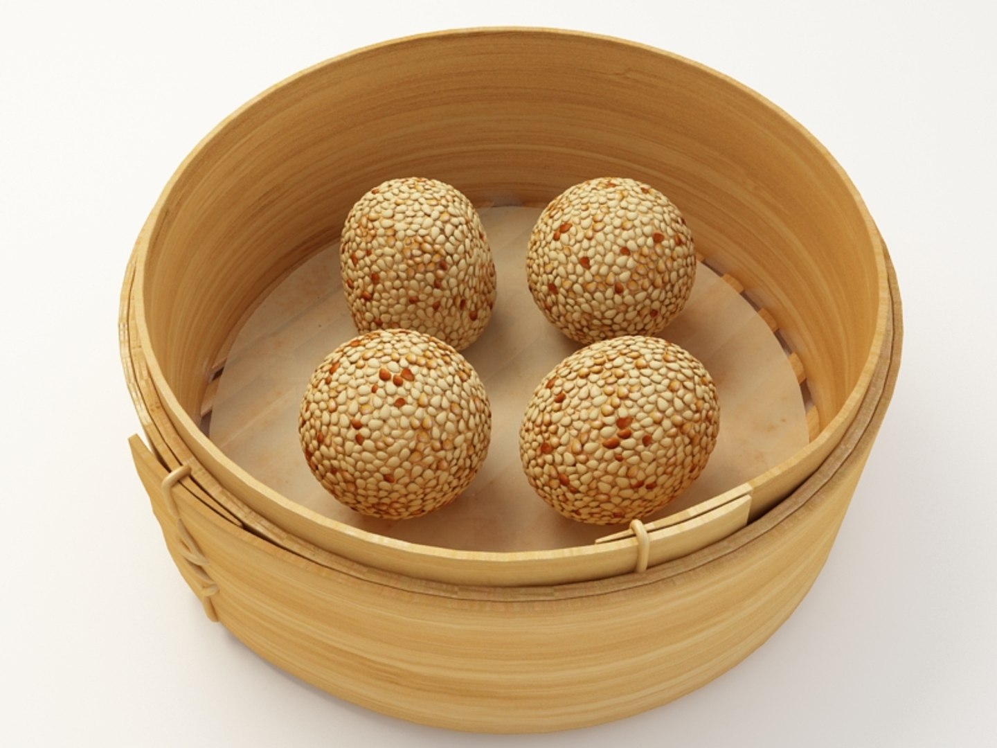 Sesame Balls 3d Model