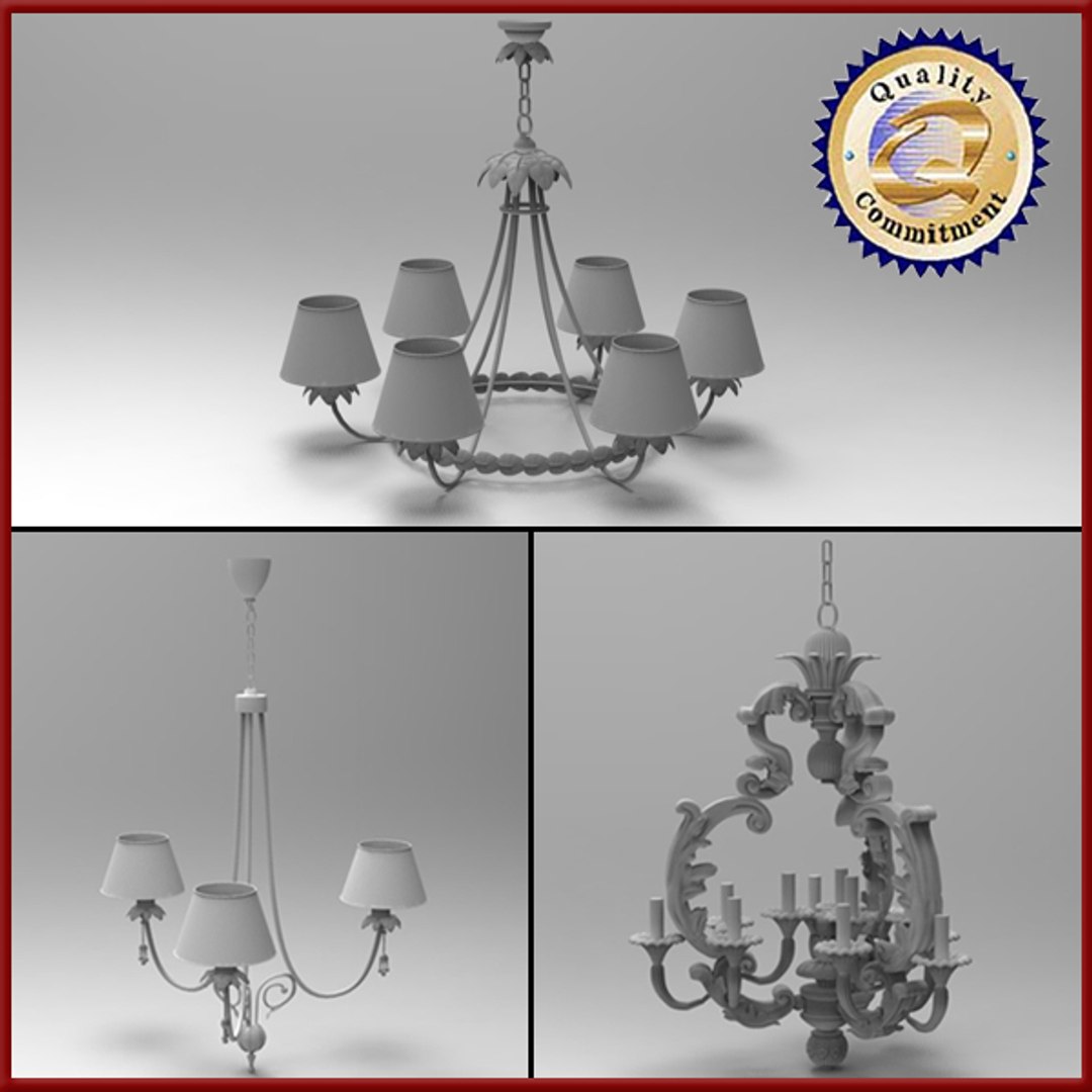 light hanging 3d model