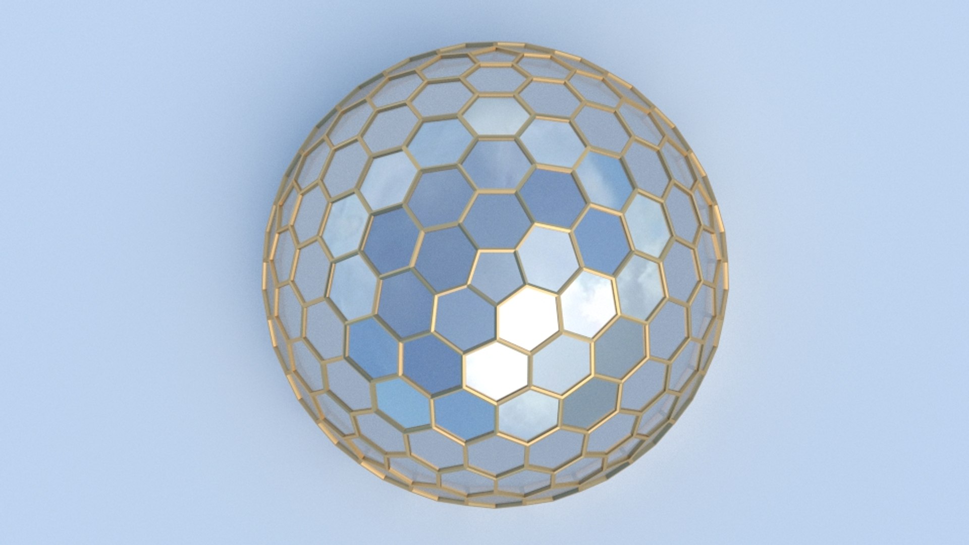 Hexagon Dome Model