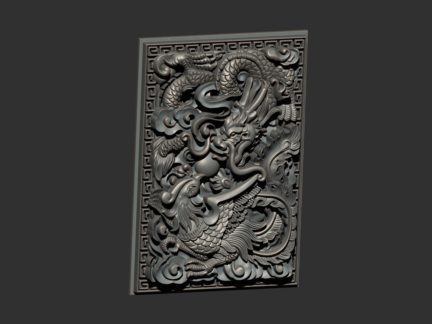 Dragon And Phoenix 3D Model - TurboSquid 2050446