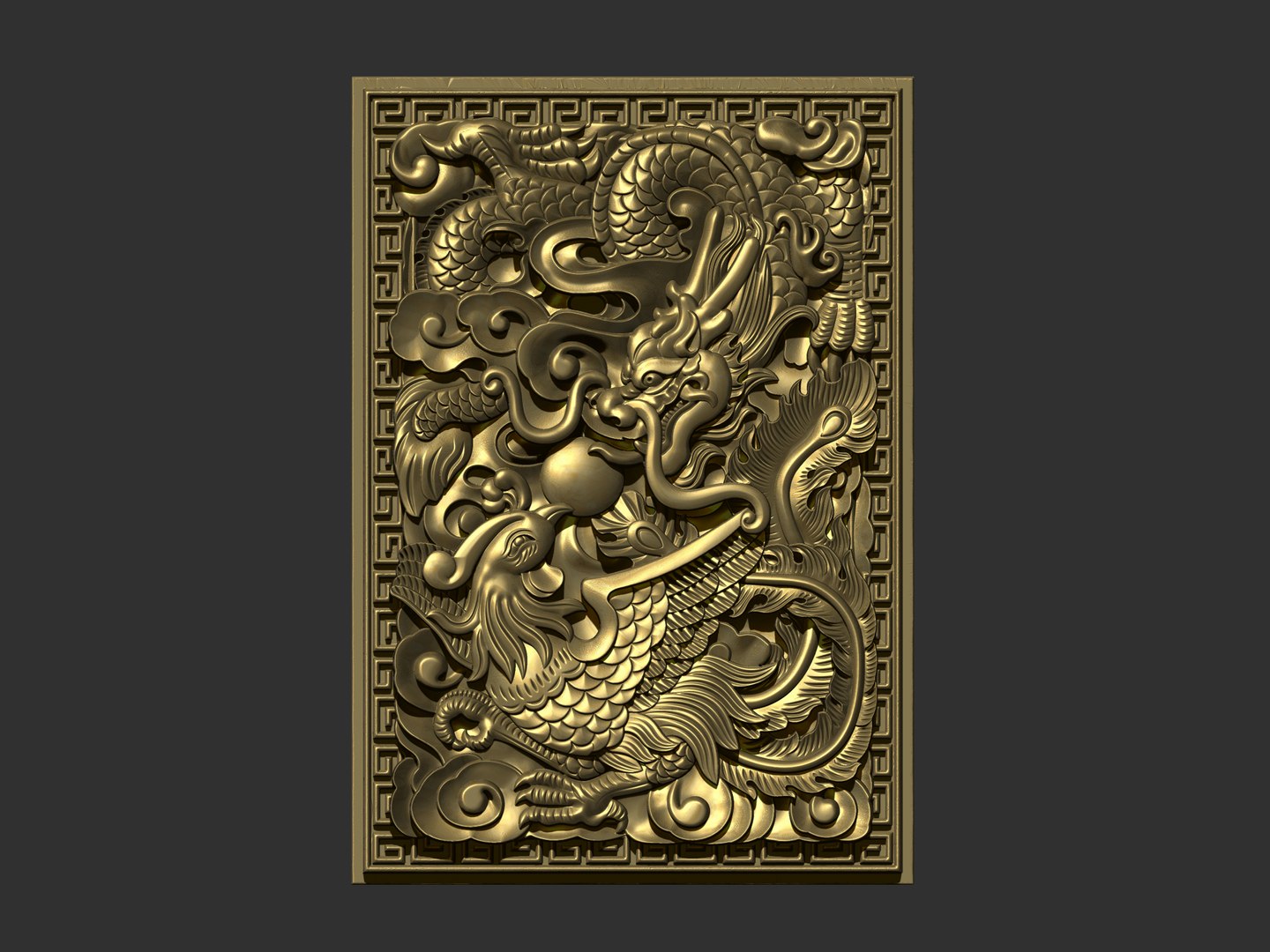 Dragon And Phoenix 3D Model - TurboSquid 2050446