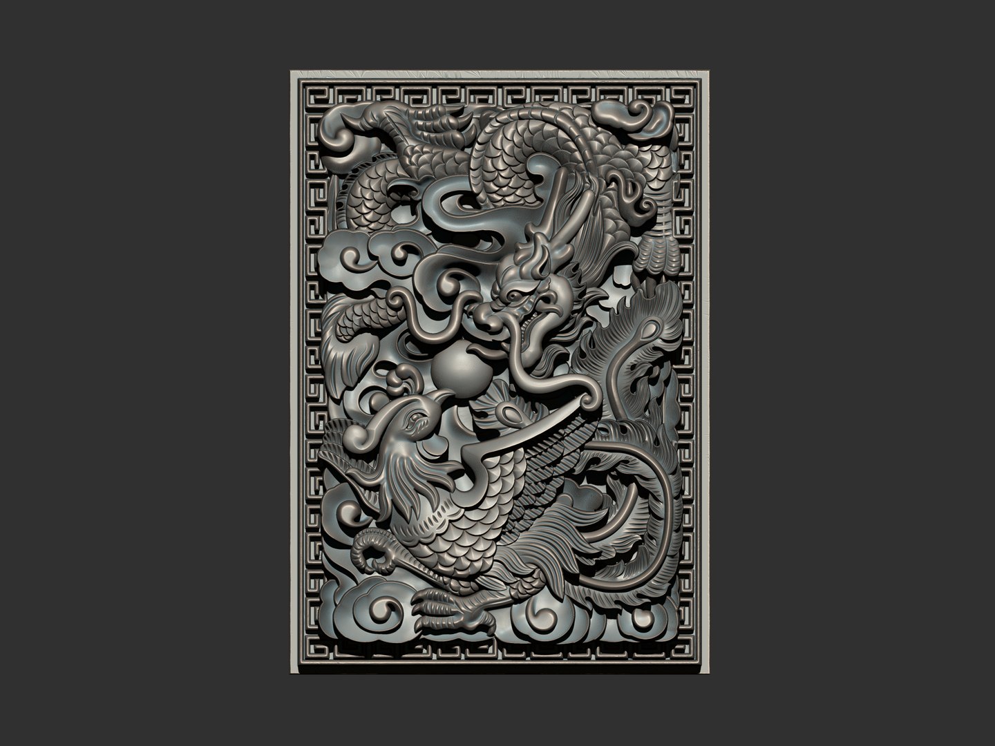 Dragon And Phoenix 3D Model - TurboSquid 2050446