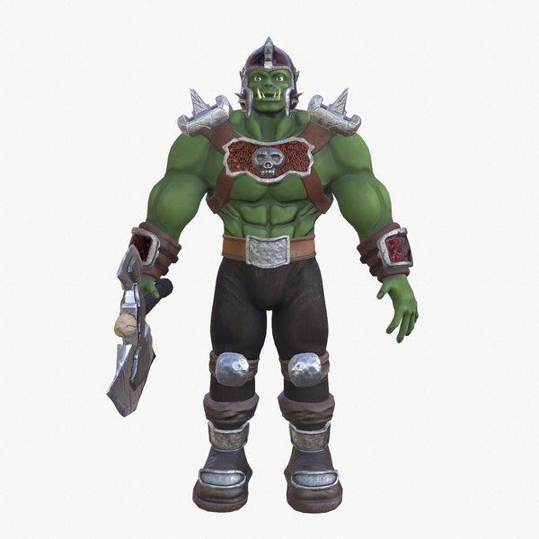 Orc base mesh 3D model - TurboSquid 1813945