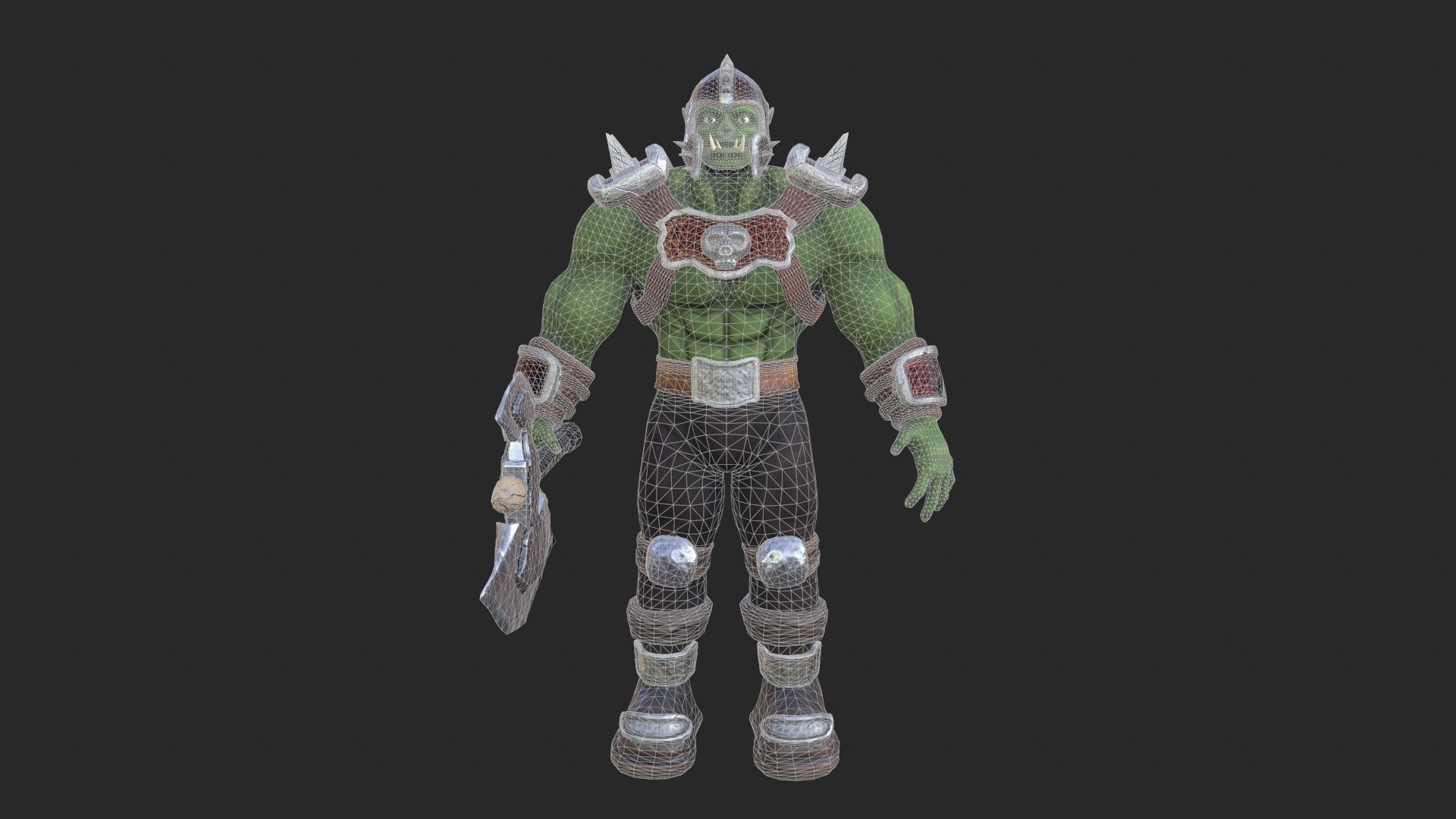 Orc Base Mesh 3D Model - TurboSquid 1813945