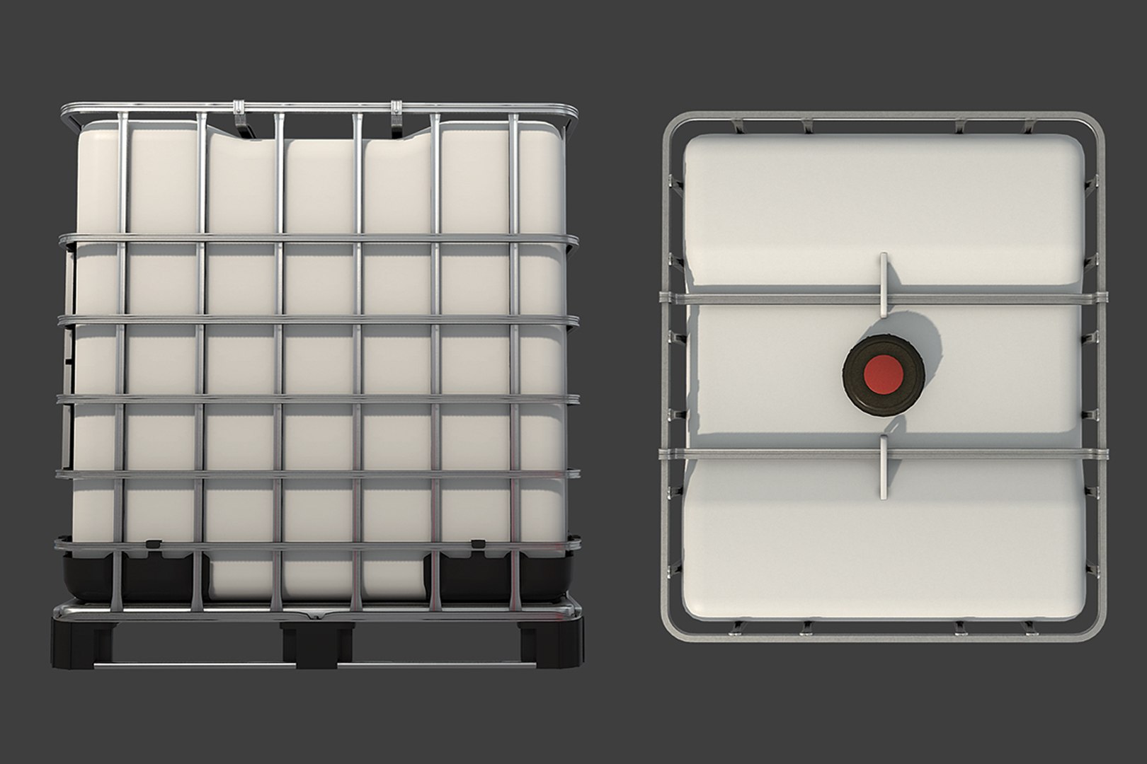 3D Model Intermediate Bulk Container - TurboSquid 1308352