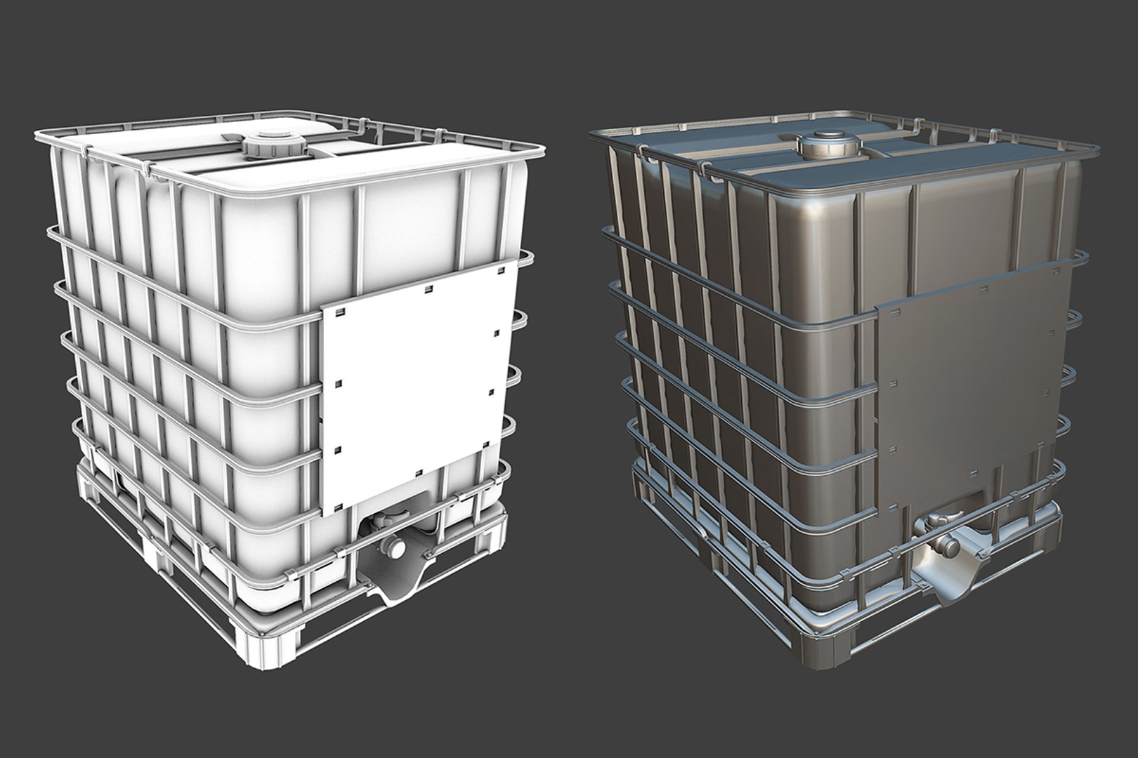 3D Model Intermediate Bulk Container - TurboSquid 1308352
