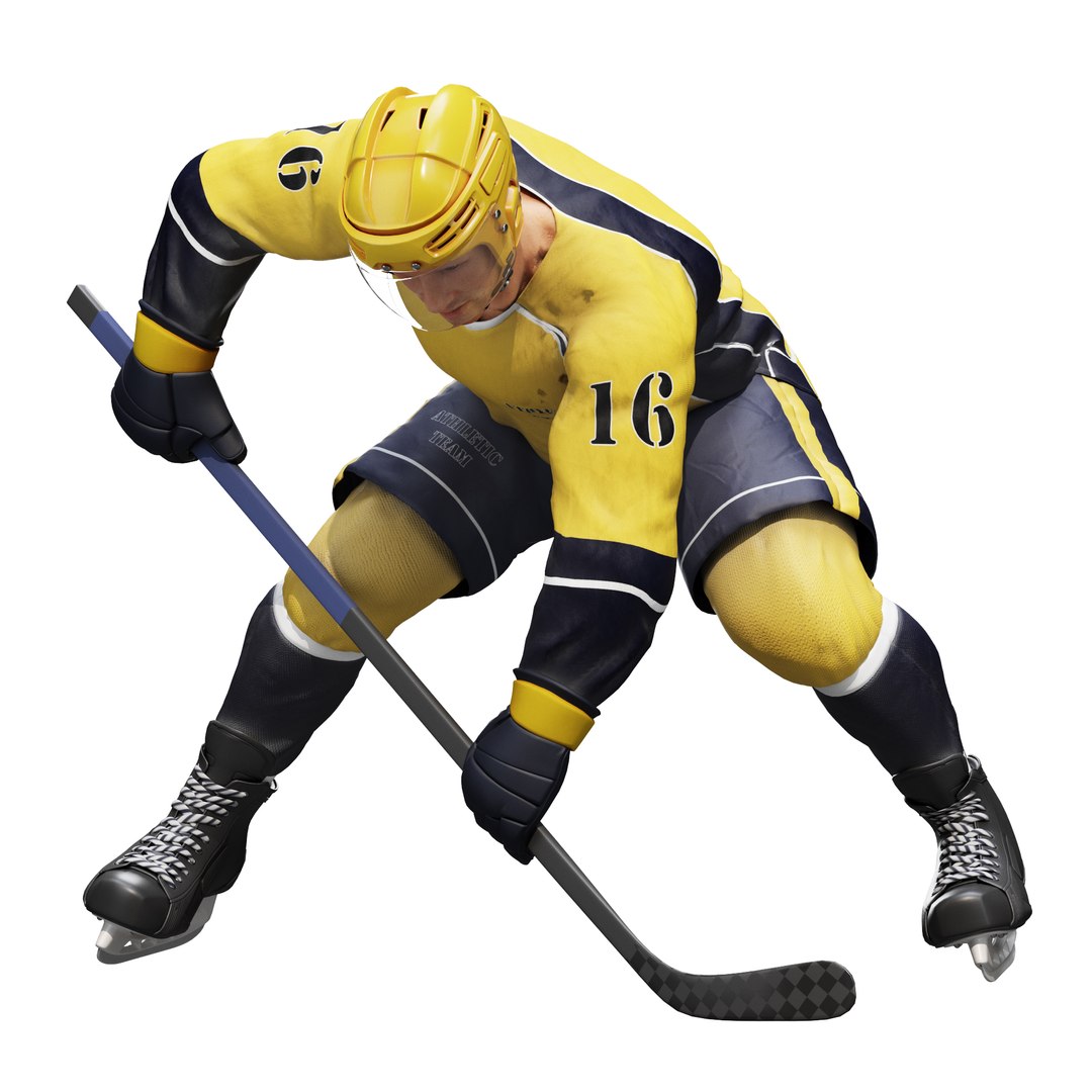 Hockey Player Model - TurboSquid 1478218