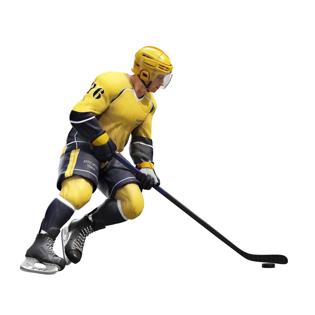 Hockey Player Model - TurboSquid 1478218