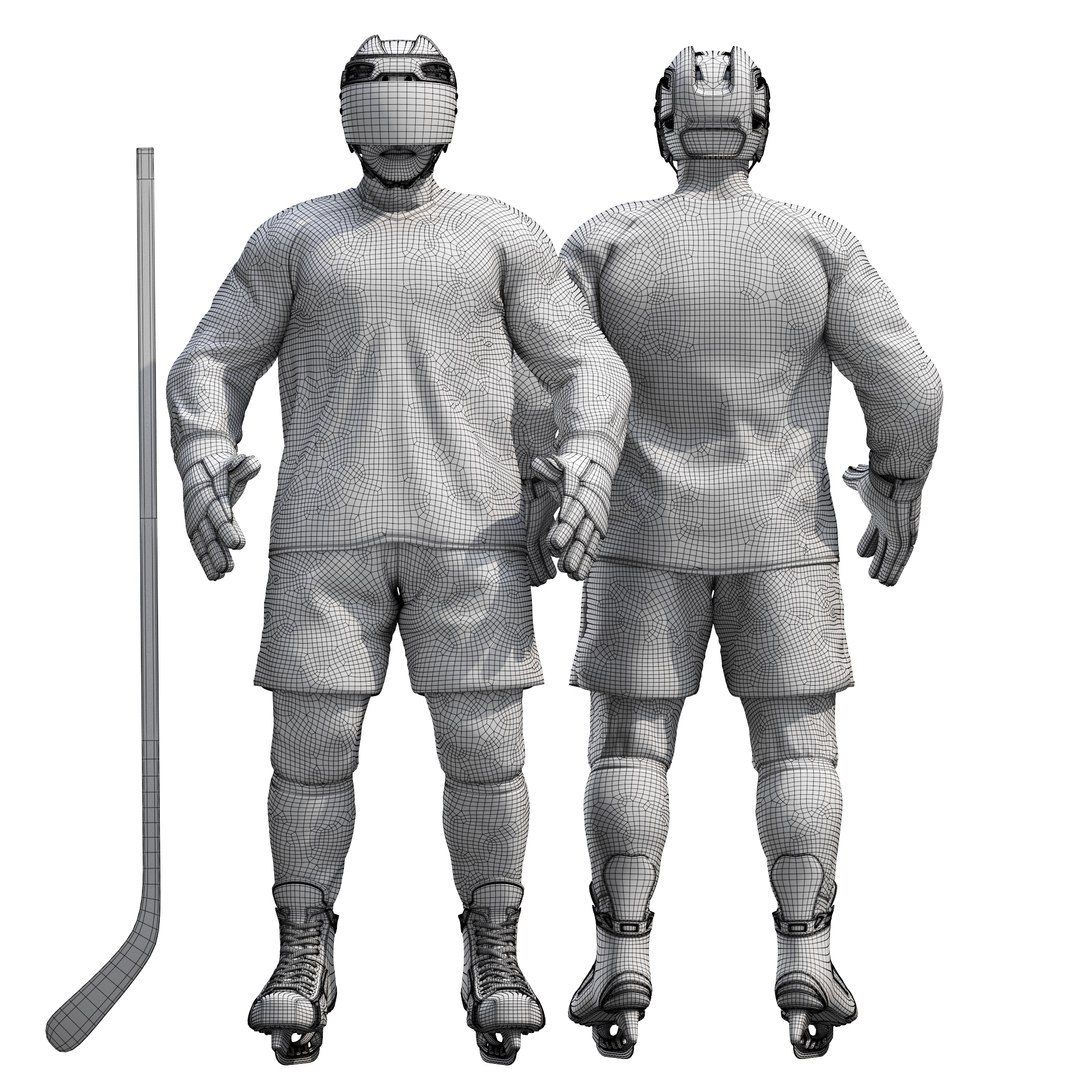 Hockey Player Model - TurboSquid 1478218