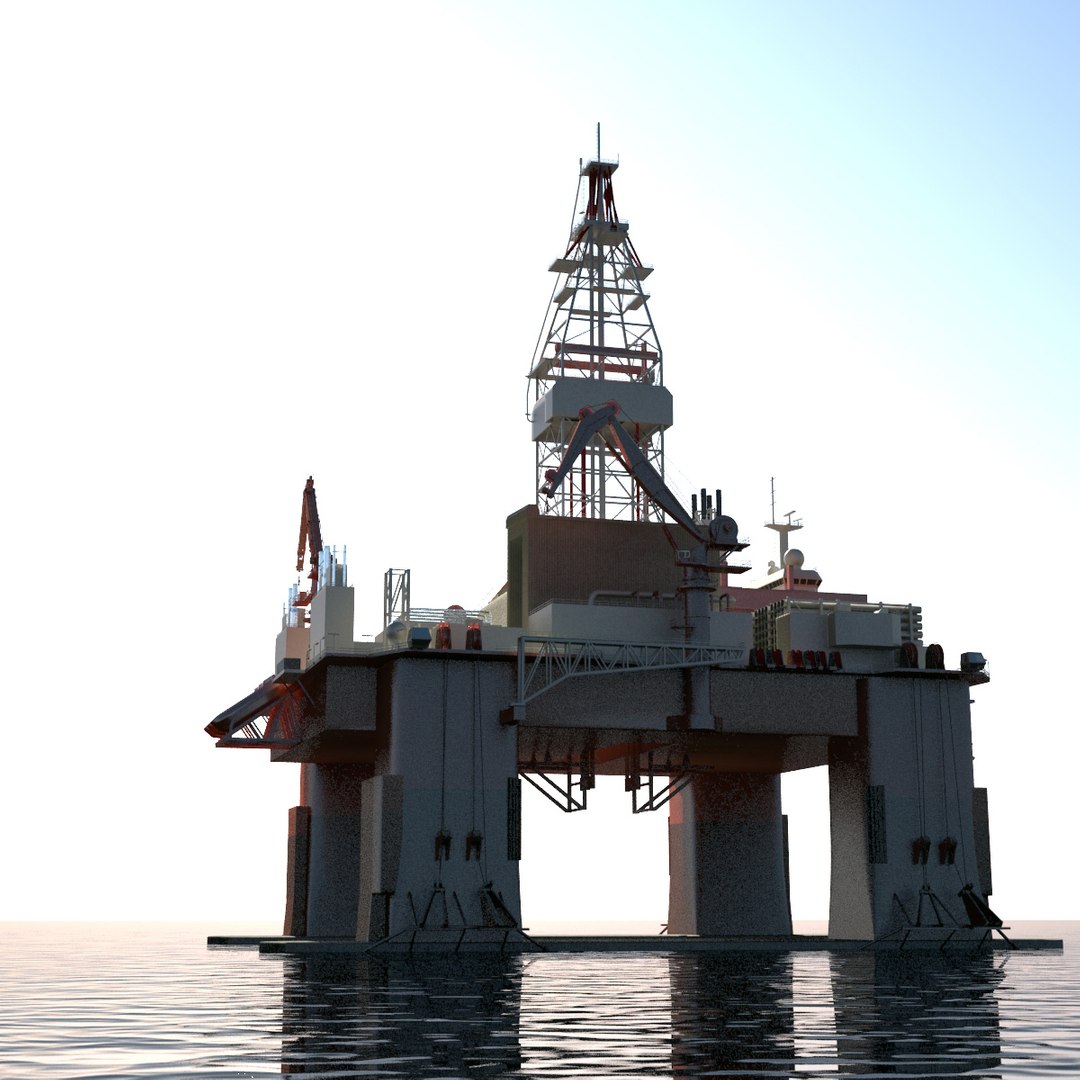 submersible drilling rig 3ds