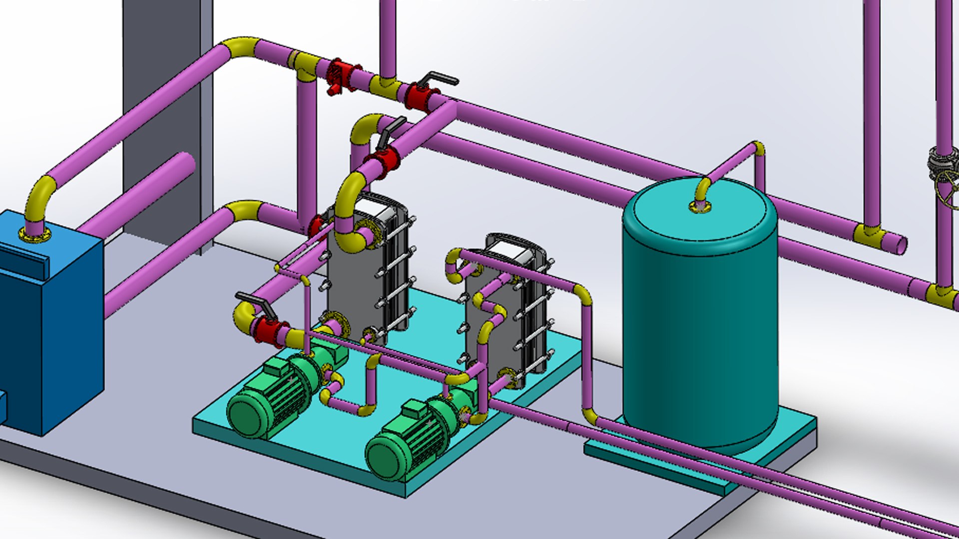 Boiler room 3D model - TurboSquid 1670916