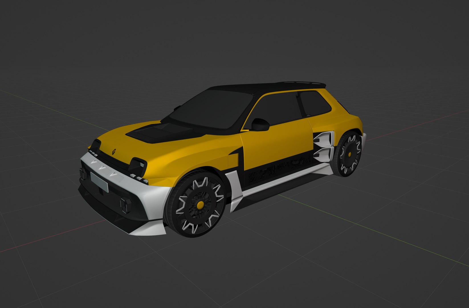 3D R5 Turbo 3E Model - TurboSquid 2395081