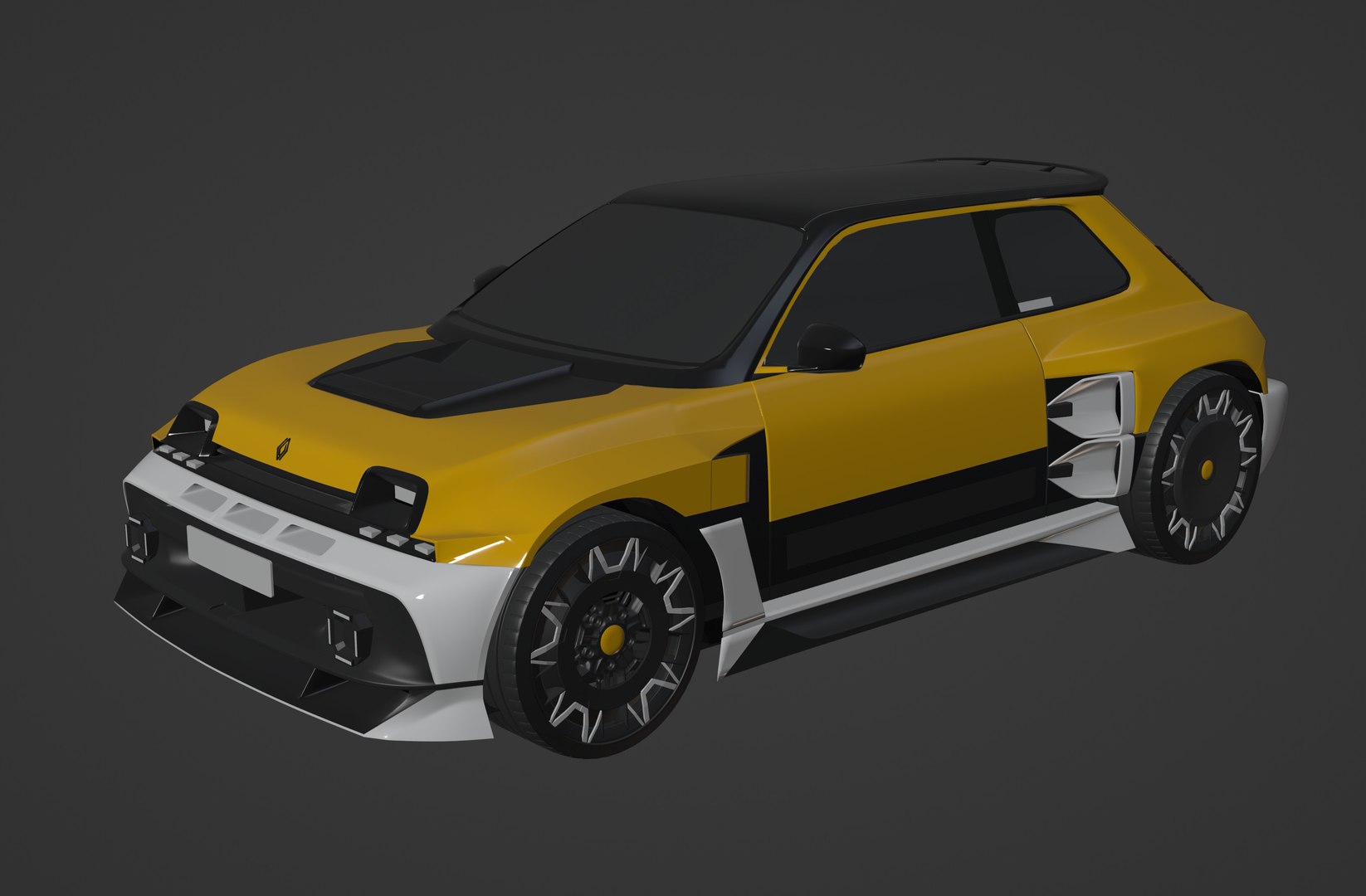 3D R5 Turbo 3E Model - TurboSquid 2395081