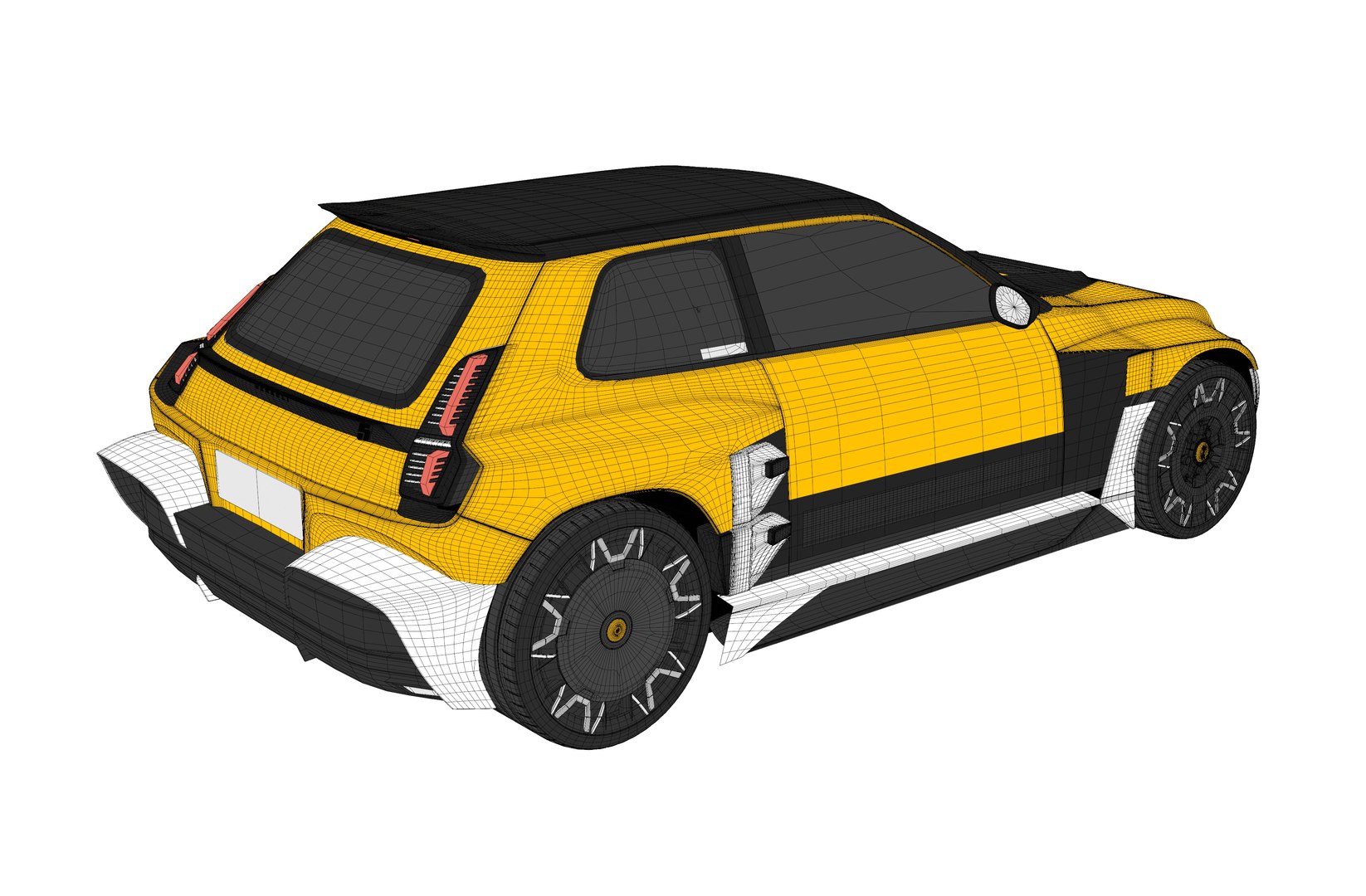 3D R5 Turbo 3E Model - TurboSquid 2395081