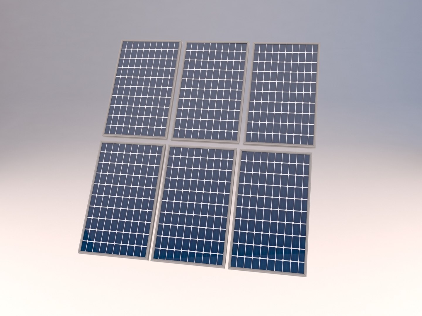 Solar panels 3D model - TurboSquid 1443613