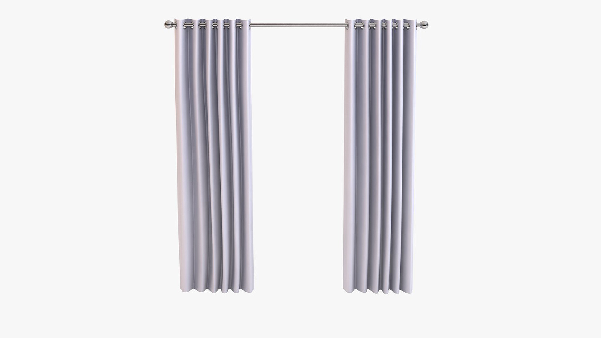 Drapes Contemporary 3D Model - TurboSquid 1422663