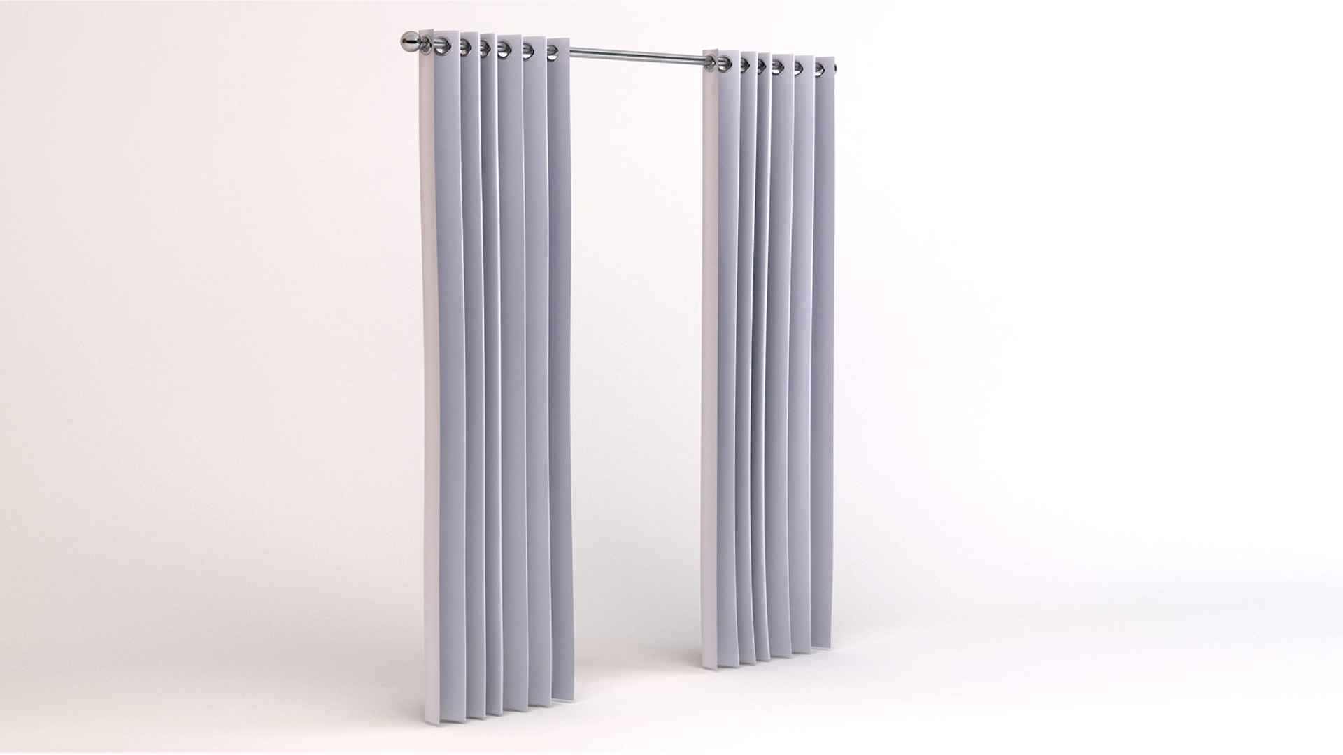 Drapes Contemporary 3D Model - TurboSquid 1422663