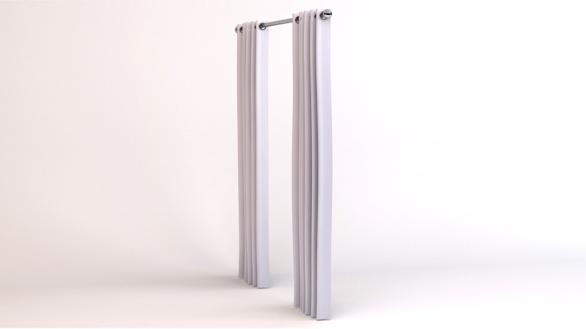 Drapes Contemporary 3D Model - TurboSquid 1422663