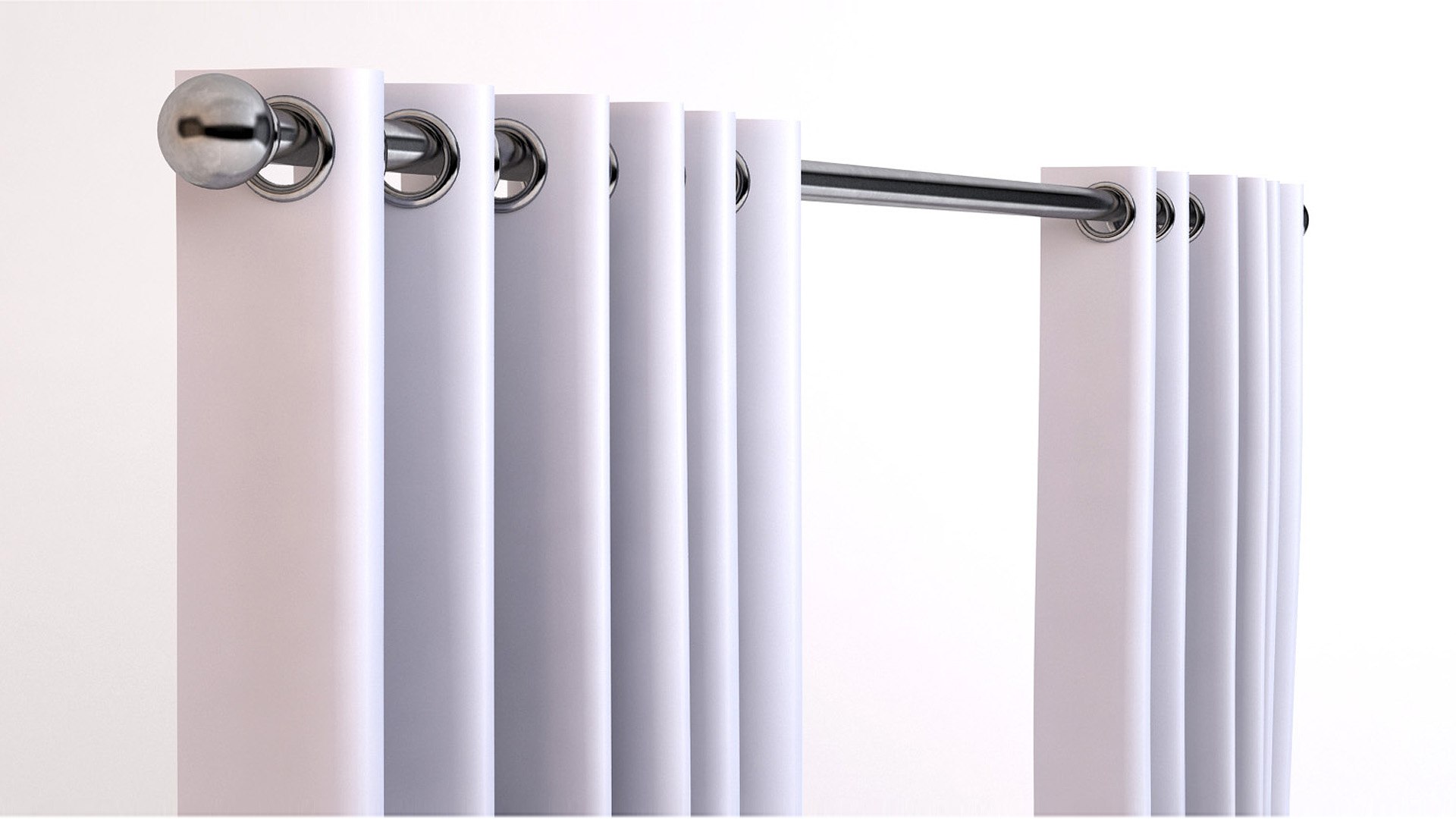 Drapes Contemporary 3D Model - TurboSquid 1422663