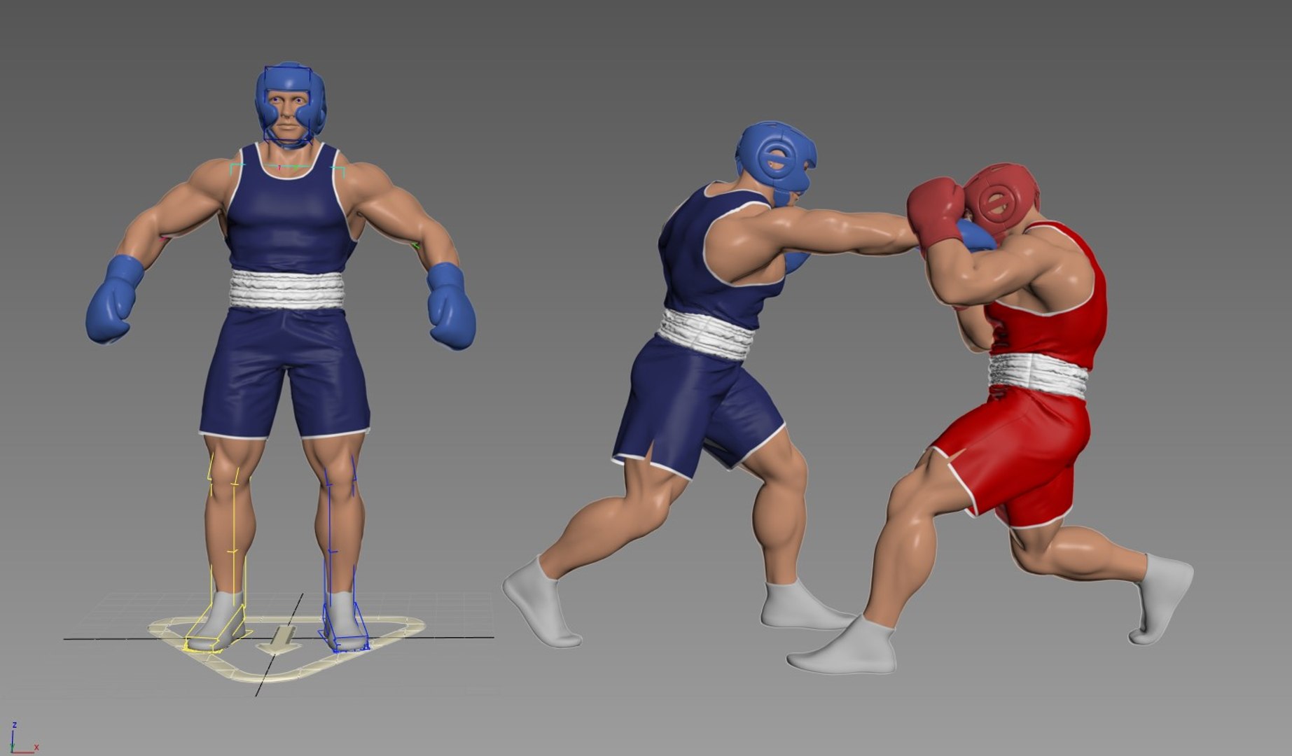 Rig Skin 3D - TurboSquid 1474087