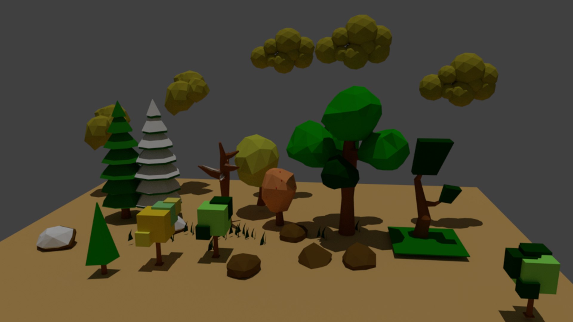 3d Tree Pack