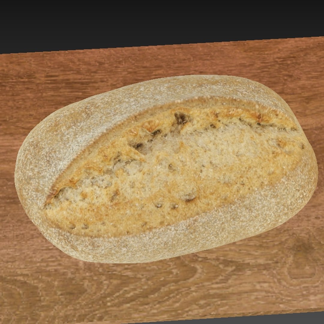 Bread 3D Model - TurboSquid 1380167