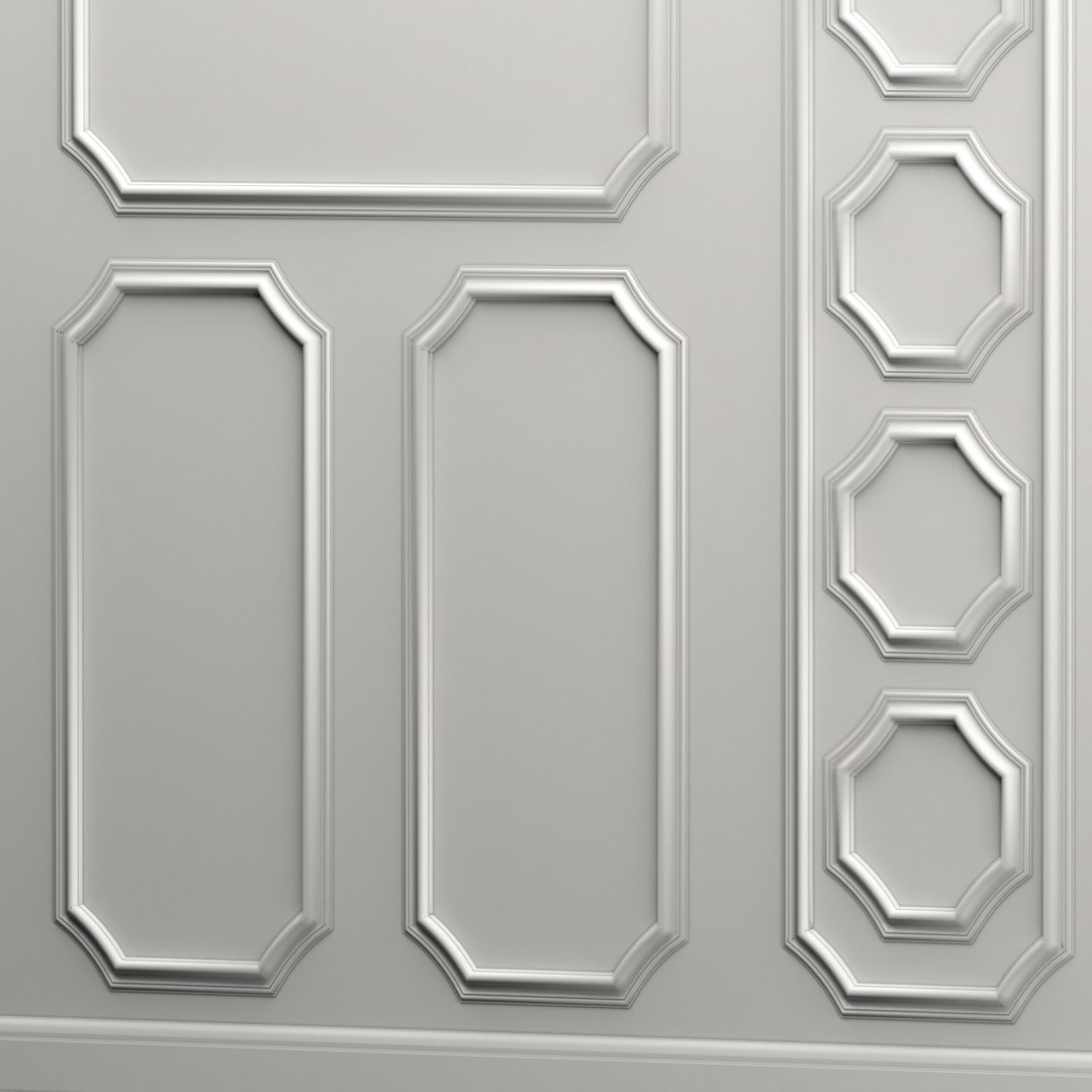 Molding Wall 3D Model - TurboSquid 1480978