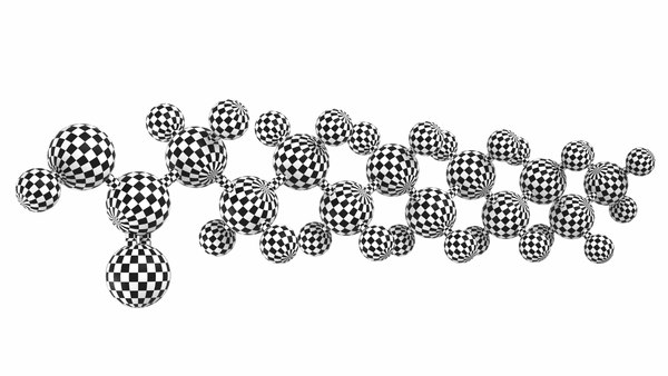 3D Lauric acid - C12H24O2 Molecular Structure - TurboSquid 1752728