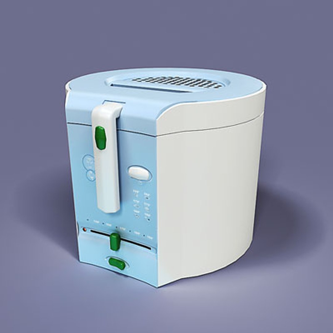 Deep Fryer 3d Model